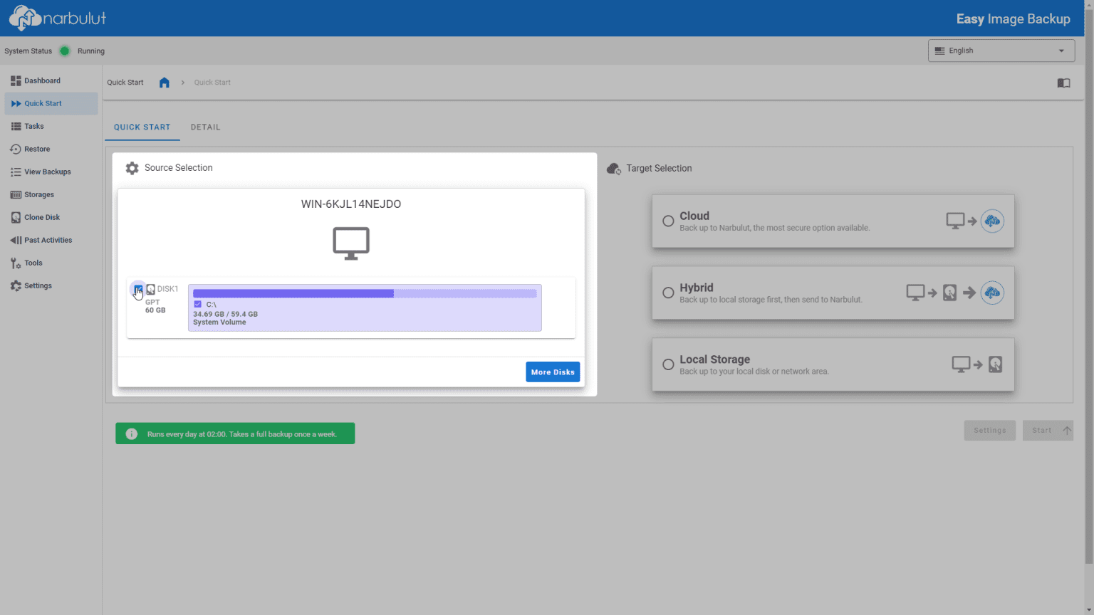 Narbulut Easy Image Backup Agent Get Started Guide - Everything is very easy with Narbulut!